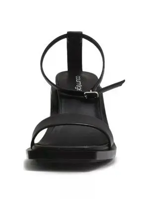 COURREGES Stream Leather Heeled Sandals