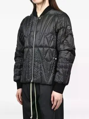 Moncler X Rick Owens Geocamo Flight Geometric-quilted Jacket