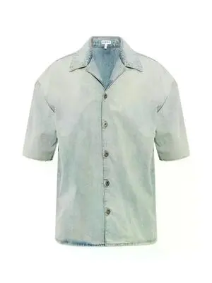 Loewe Short-sleeve Denim Shirt