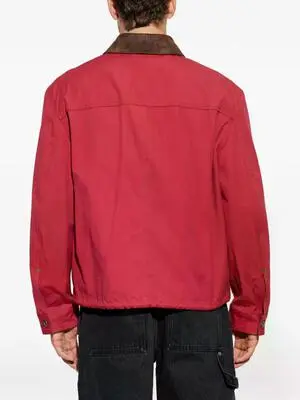 Loewe Corduroy-collar Patch-pocket Jacket