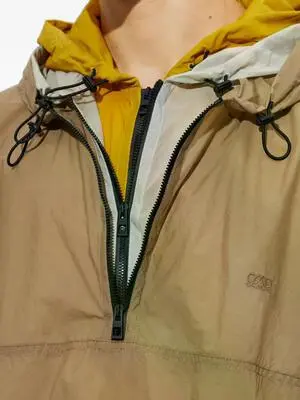 Loewe Logo-embroidered Quarter-zip Anorak