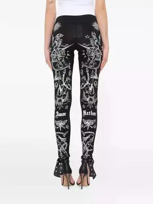 Givenchy Tattoo-print Leggings