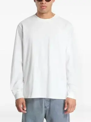 A.p.c. Logo-print Long-sleeve T-shirt
