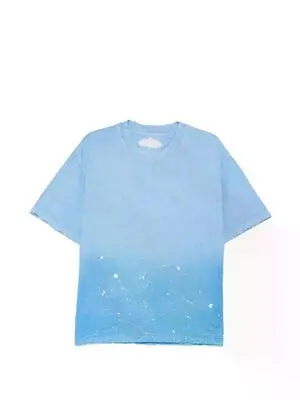 PALE CLOUD Graphic-print T-shirt - Blue