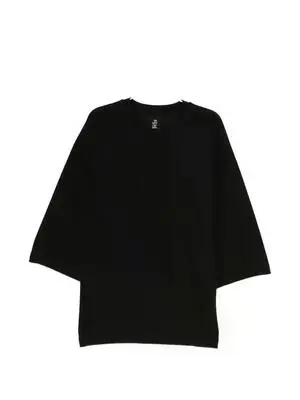 THOM KROM Drop-shoulder Short-sleeve T-shirt - Black