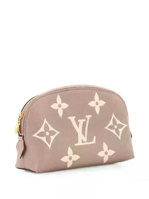 LOUIS VUITTON Cosmetic Bicolor Monogram Empreinte Giant Pouch