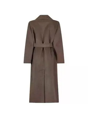 Max Mara Belted Button-fastening Coat