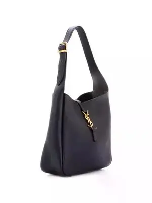 Saint Laurent Le 5 A 7 Supple Leather Small Hobo Bag