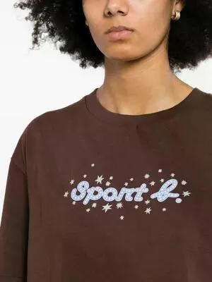 AGNES B. Spark-logo T-shirt