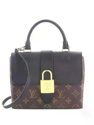 LOUIS VUITTON Locky Bb Satchel Monogram Canvas - Brown