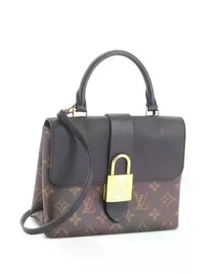 LOUIS VUITTON Locky Bb Satchel Monogram Canvas - Brown
