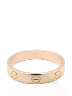 Cartier 18k Rose Gold Mini Love Ring - Pink