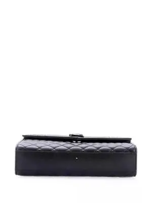 Saint Laurent Classic Monogram Envelope Satchel Mixed Matelasse Leather Medium Shoulder Bag