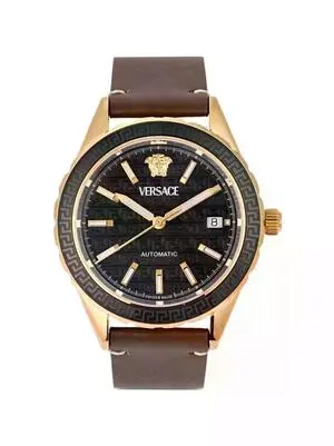 Versace Greca 42mm Watch - Black