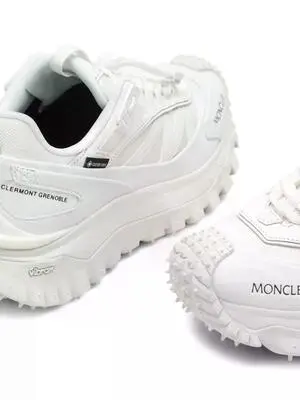 Moncler Panelled Low-top Sneakers - White