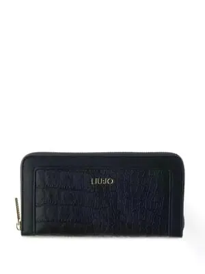 Liu Jo Croc-effect Zip-around Wallet