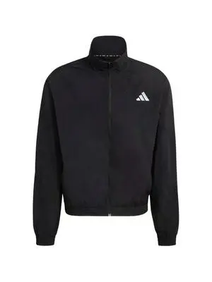 Adidas Logo-print Zip-up Jacket