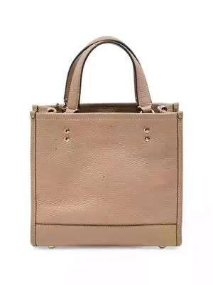 COACH Dempsey Leather Tote Bag - Neutrals