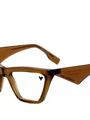 Karl Lagerfeld Geometric Frame Eyeglasses