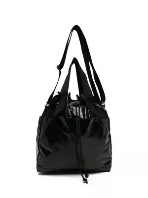 JACK GOMME Glossy Drawstring Shoulder Bag