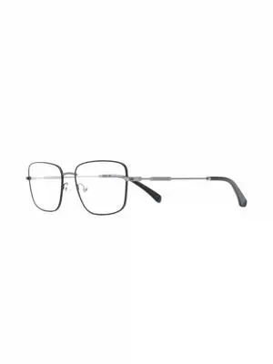 Calvin Klein Wire-frame Square Glasses - Black