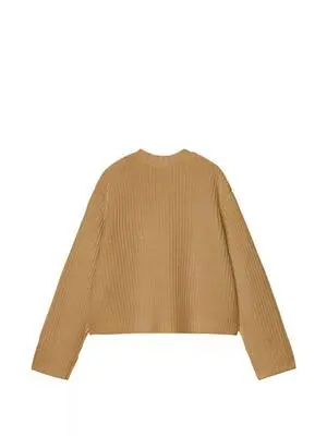 Carhartt Work In Progress Mira Ribbed-knit Patch-pocket Sweater