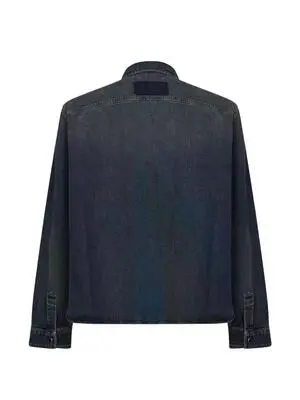GOLDEN GOOSE Star-detail Denim Shirt
