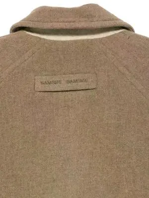 SAMSOE SAMSOE Alma Raglan-sleeve Single-breasted Coat