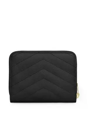 Saint Laurent Cassandre Quilted Leather Wallet