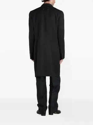 MAISON MARGIELA Four-stitch Satin-lapel Coat