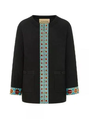 Valentino Garavani Quilted Sequin-embellished Jacket