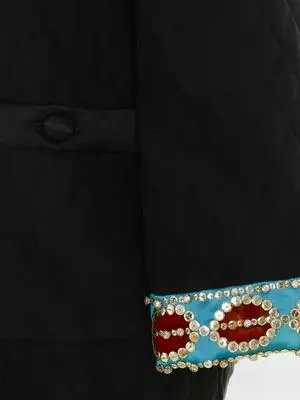 Valentino Garavani Quilted Sequin-embellished Jacket