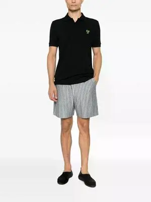 Comme Des Garçons Logo-embroidered Polo Shirt