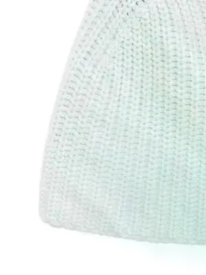 SA SU PHI Ribbed-knit Cashmere Poncho