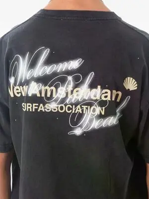NEW AMSTERDAM SURF ASSOCIATION Welcom To Palmbeach T-shirt
