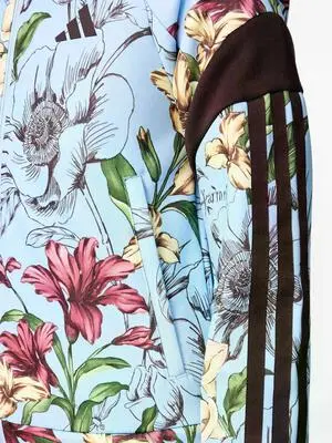 Adidas X Farm Rio House Of Tiro Floral-print Track Jacket - Blue