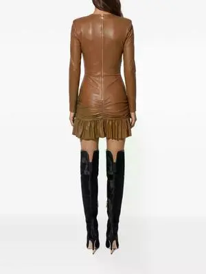 Elisabetta Franchi Mini Dress With Flounce