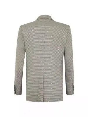 Amiri Sequin-embellished Double-breasted Blazer