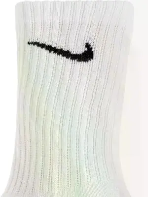 Nike Logo-embroidered Ribbed Socks