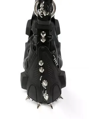 INNERRAUM Stud-embellished Panelled Shoulder Bag