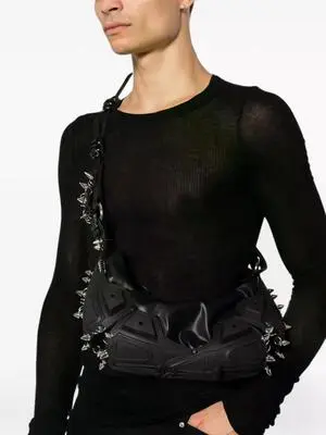 INNERRAUM Stud-embellished Panelled Shoulder Bag