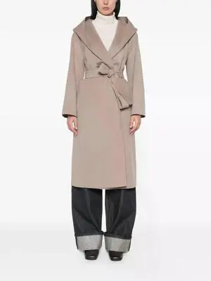 Max Mara Belted Virgin Wool Coat