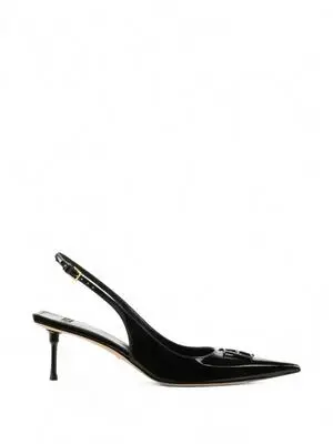 Elisabetta Franchi Patent-leather Slingback Shoes
