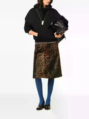 AMI Paris Cotton Hoodie With Embossed De Coeur