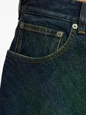 Loewe Layered-effect Denim Shorts