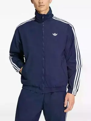 Adidas Firebird Side-stripe Jacket - Blue