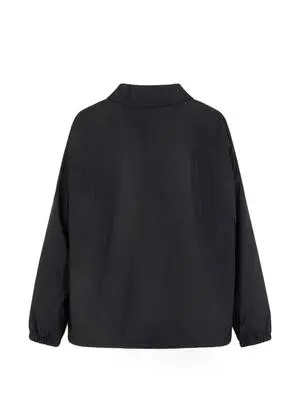 JIL SANDER Press-stud Raglan-sleeve Jacket - Black