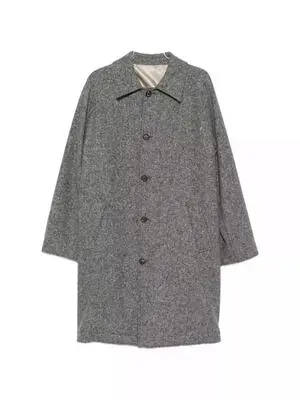 Eleventy Button-fastening Wool-blend Coat