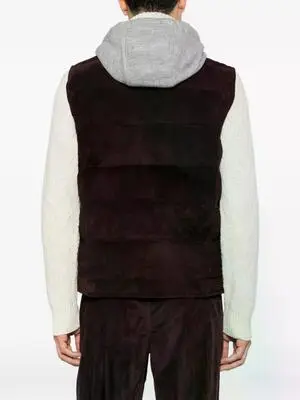 Eleventy Quilted Hooded Gilet
