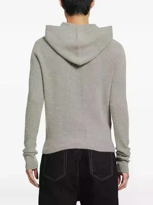 Rick Owens Tower Felted Hoodie